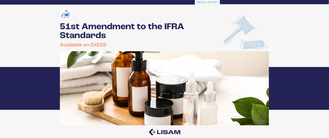 51st Amendment to the IFRA Standards - Lisam Lisam