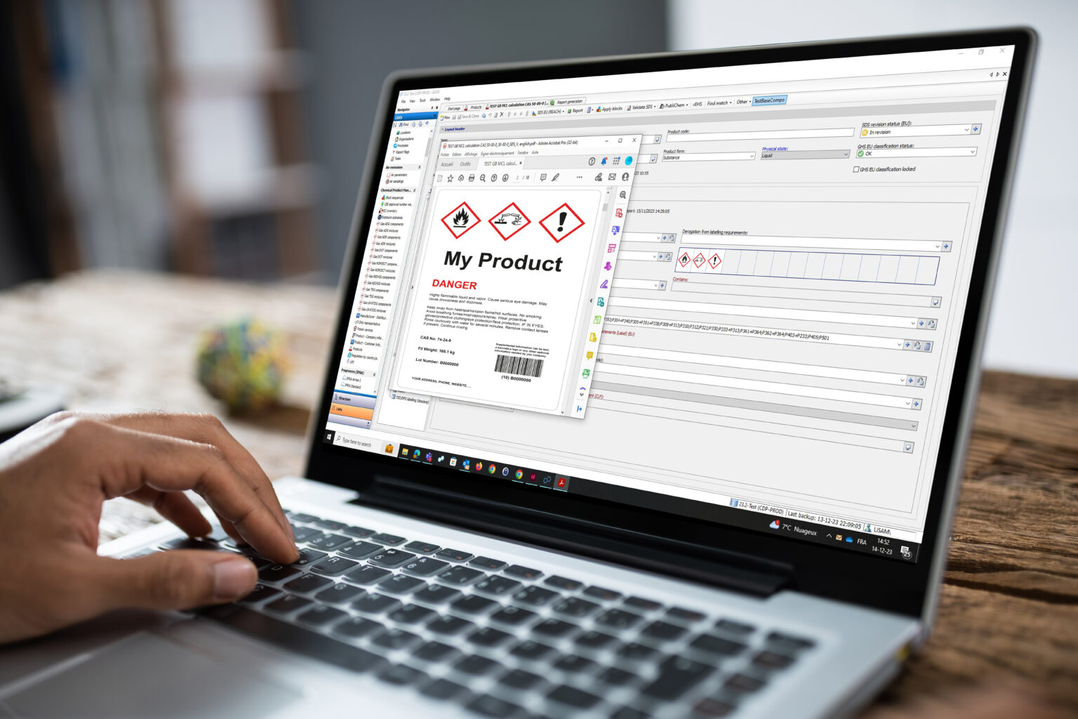 Automated SDS Generation with ExESS